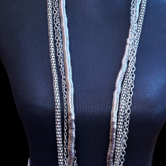 Jewelry | Four Strand Chain Statement Necklace | Poshmark